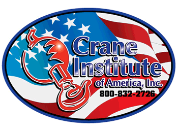 CIA Hard Hat Decal 3 x 2 – Crane Institute of America